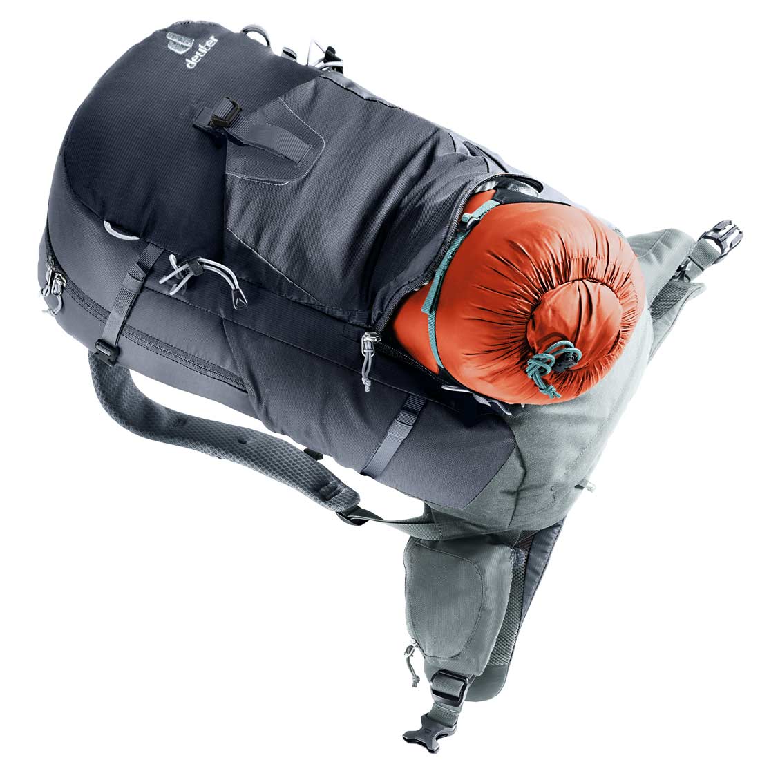 Plecak trekingowy Deuter Trail Pro 33 - Black-Shale - sklep Explore.pl